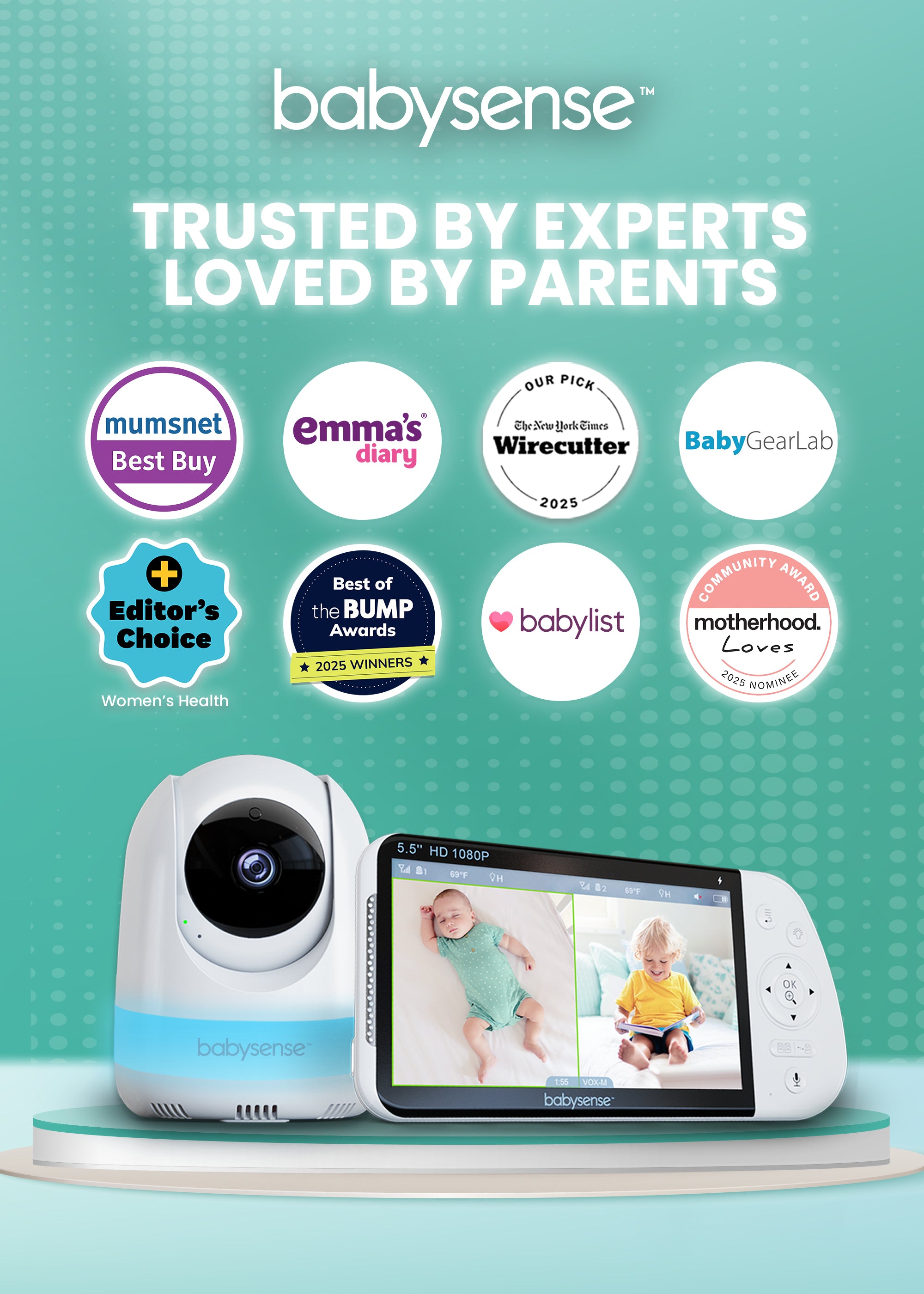 Best Baby Monitors With Cameras For 24/7 Safety | Babysense