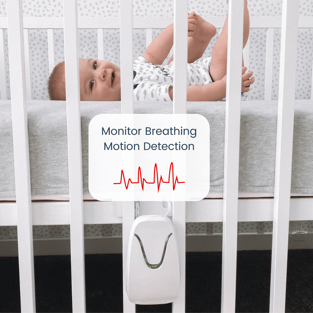 Babysense 7 - Baby Monitor with Breathing Motion Detection & Safety Al