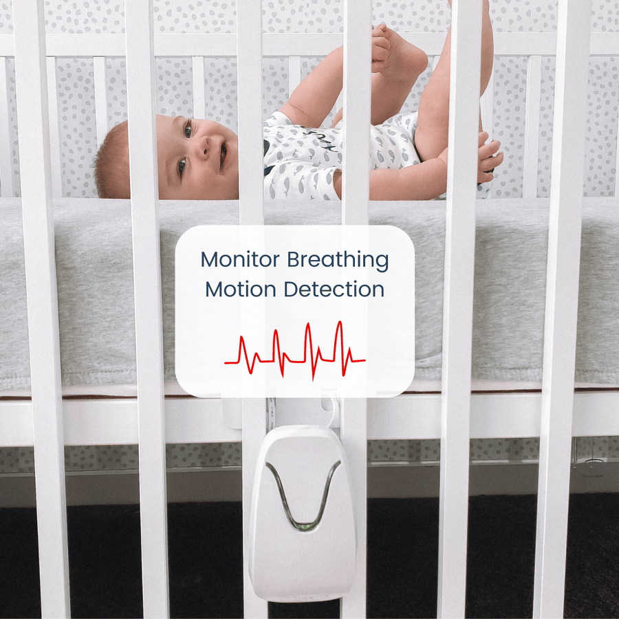 Babysense 7 - Baby Monitor with Breathing Motion Detection & Safety Al