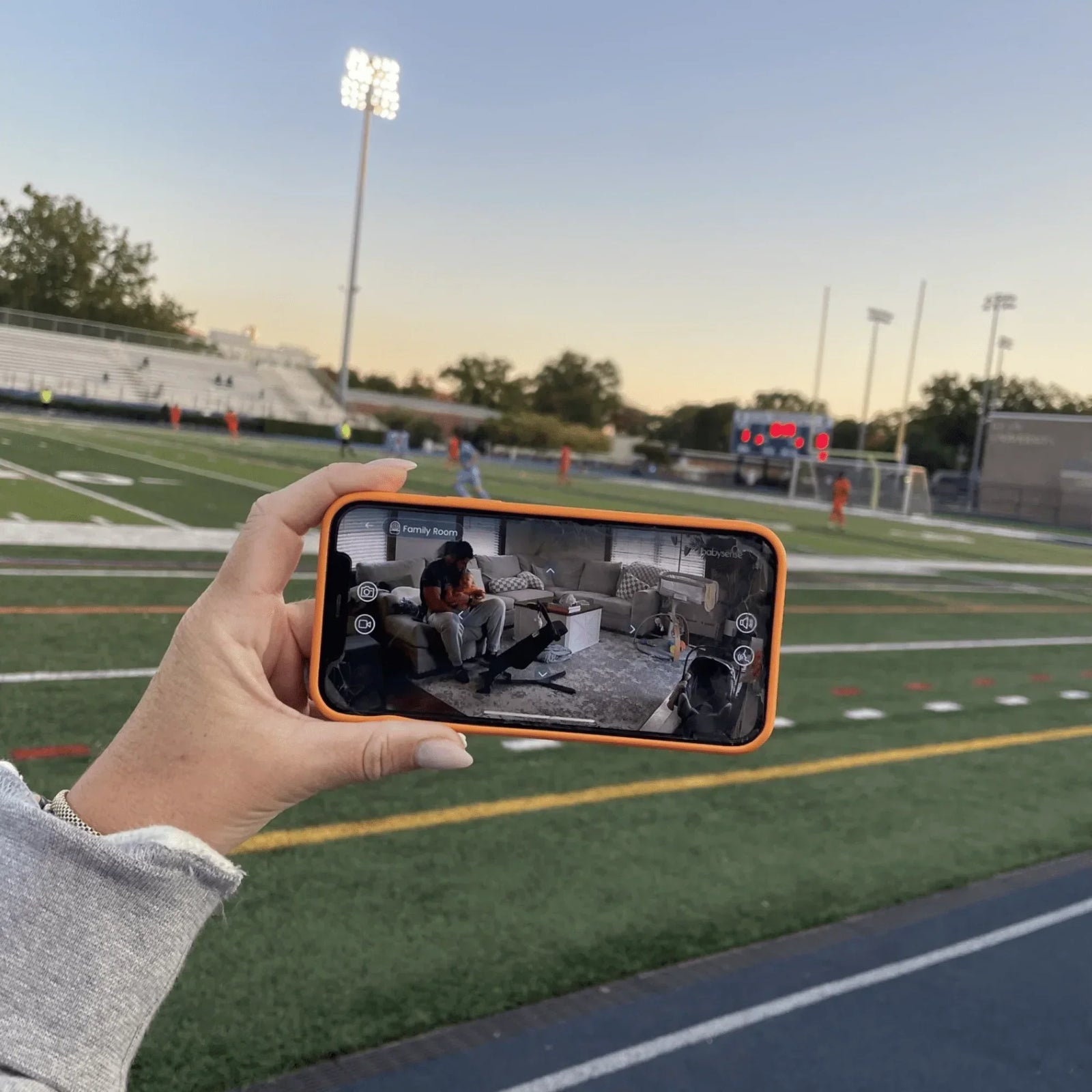 Babysense FullPeek Smart WiFi Baby Monitor with 3MP Super HD Camera