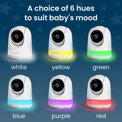 Babysense Prisma: Video Baby Monitor with 2 Cameras, Non Wifi, Split S