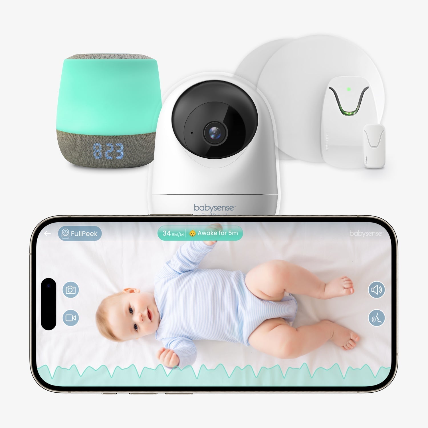 Best Baby Sleep Monitors with Camera & Video | Babysense