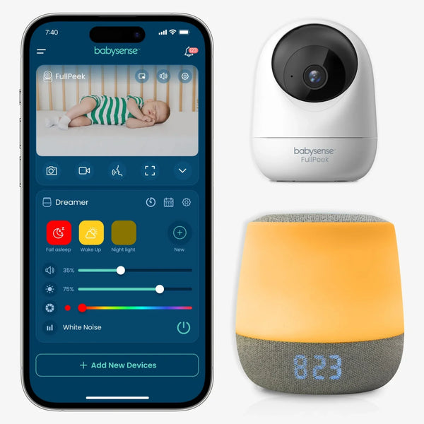 Babysense Smart Nursery - Best Baby Monitor System (All-In-One)