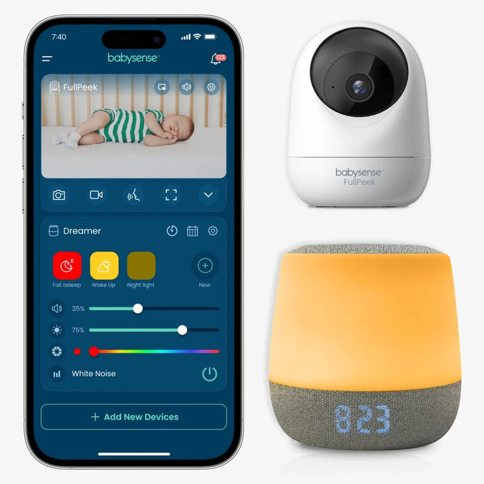 Babysense Smart Nursery - Best Baby Monitor System (All-In-One)