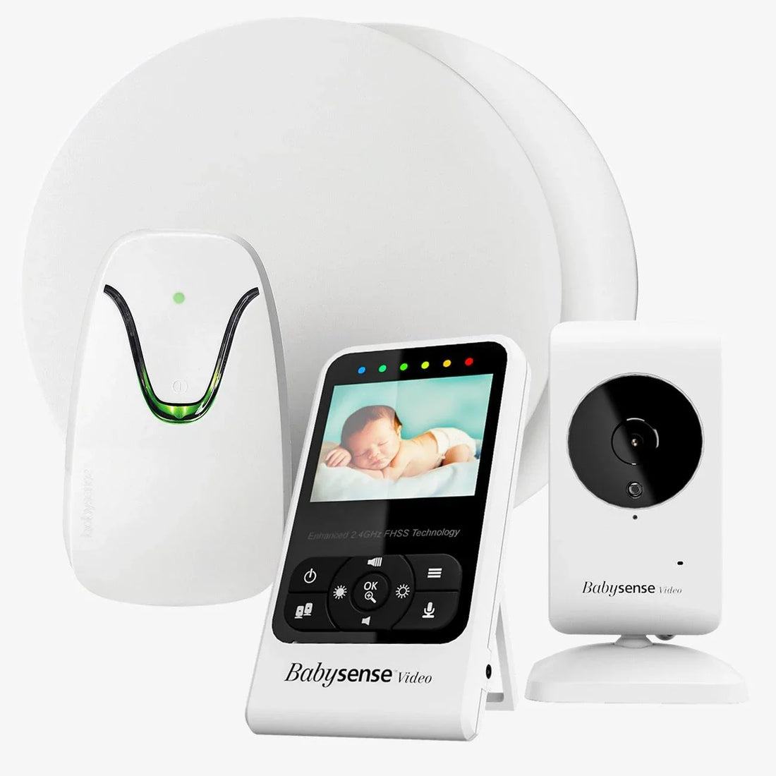 Babysense 7 & V24R Bundle: Compact Baby Monitor with Camera & Movement ...